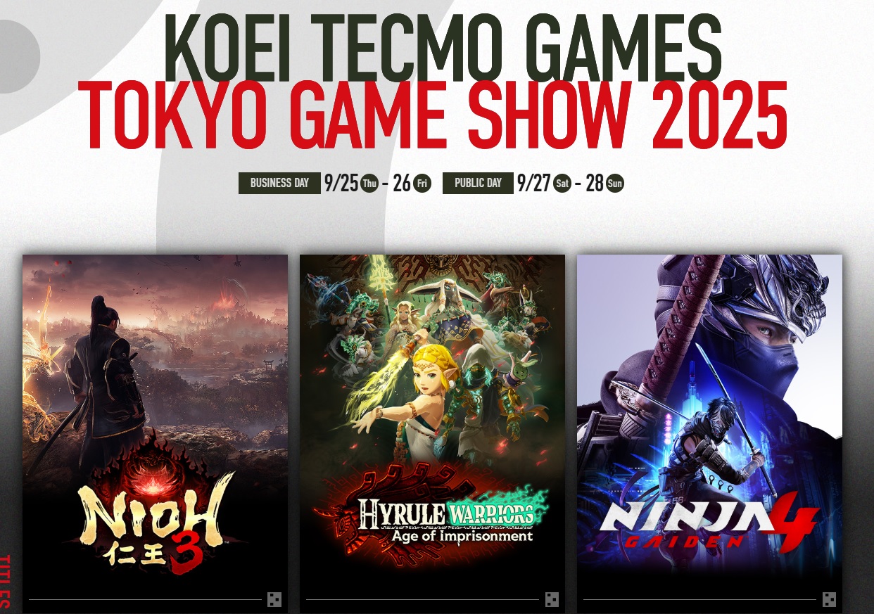 Gconhub News : KOEI TECMO LIVE! in TGS2025