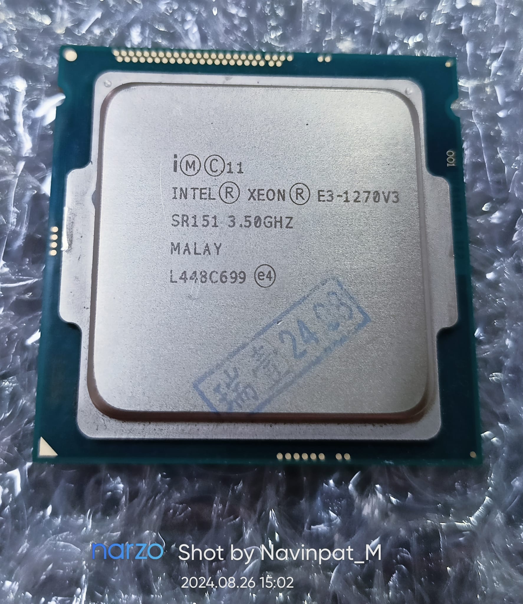 (ขายแล้ว) CPU Xeon E3-1270 V3 + ASUS B85M-E ใส่แรมได้ 4 แถว ...