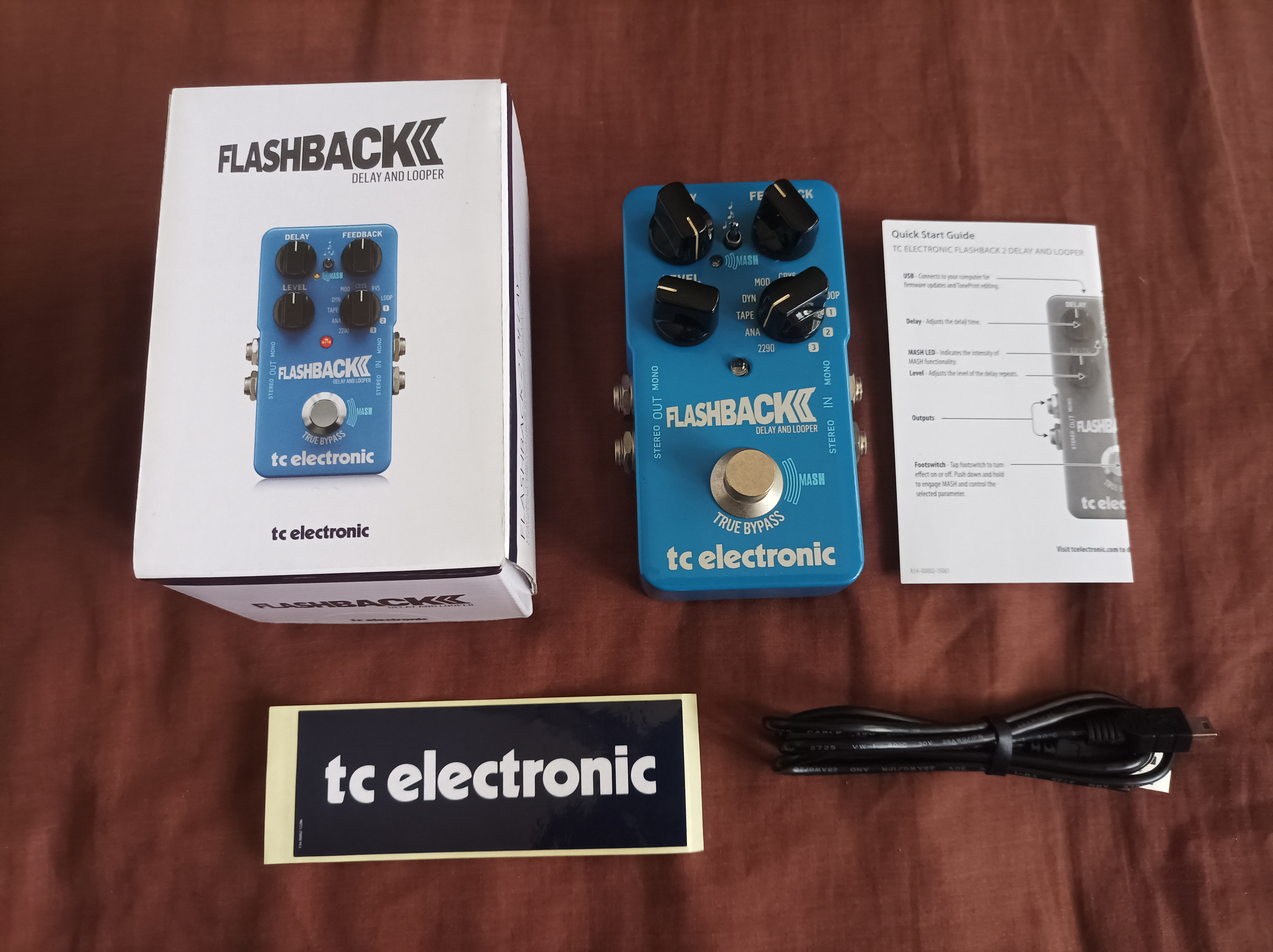 ขายเอฟเฟคกีต้าร์ TC Electronic Flashback 2 Delay & Looper สภาพสวย พร้อมกล่อง - Overclockzone.com ...