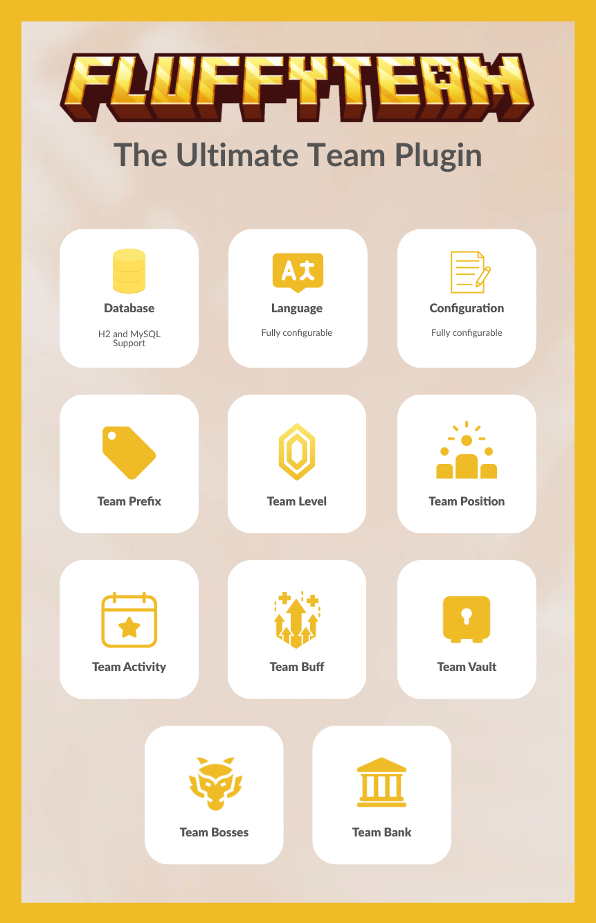 FluffyTeam | Powerful Guilds & Team Boss Battles [1.21 – 1.21.10 ...