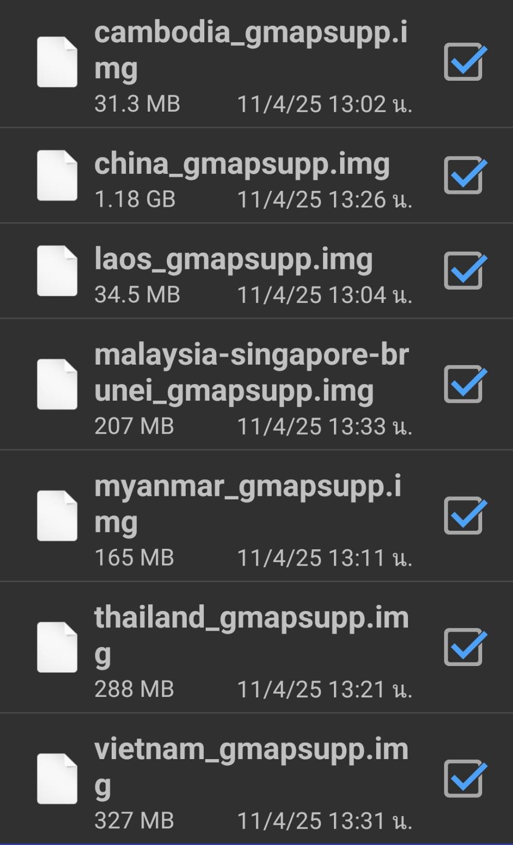 Garmin - OpenStreetMap 2025 | Navthai.com
