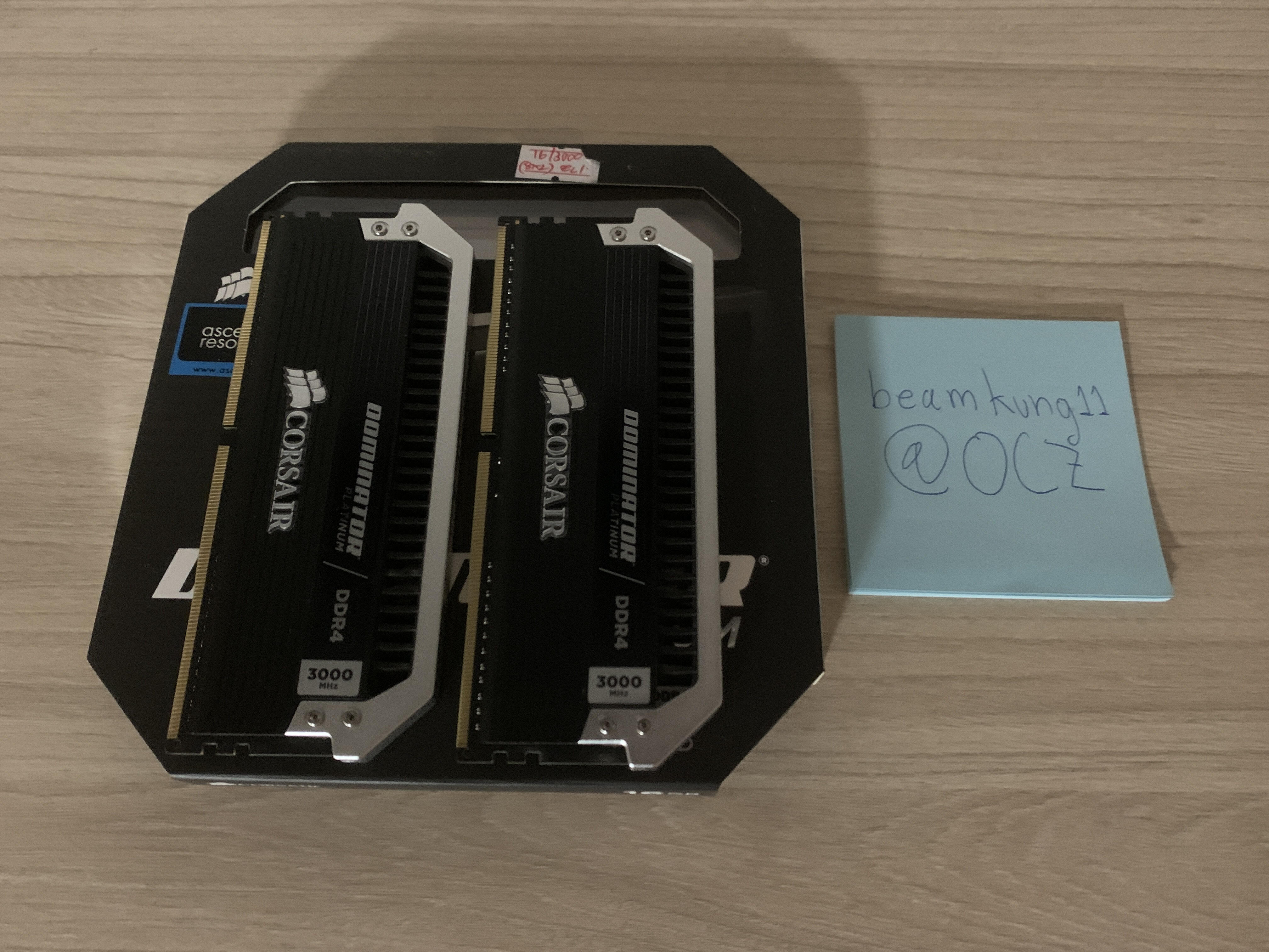 Corsair Dominator Platinum 16GB(8GBX2) DDR4 Bus 3000 - Overclockzone.com ชุมชนคนไอที ที่ใหญ่ ...